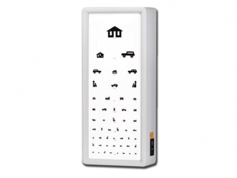 Tablica Snellena (typu "OKO") podświetlana dziecięca 3m - ELMEDICO ...